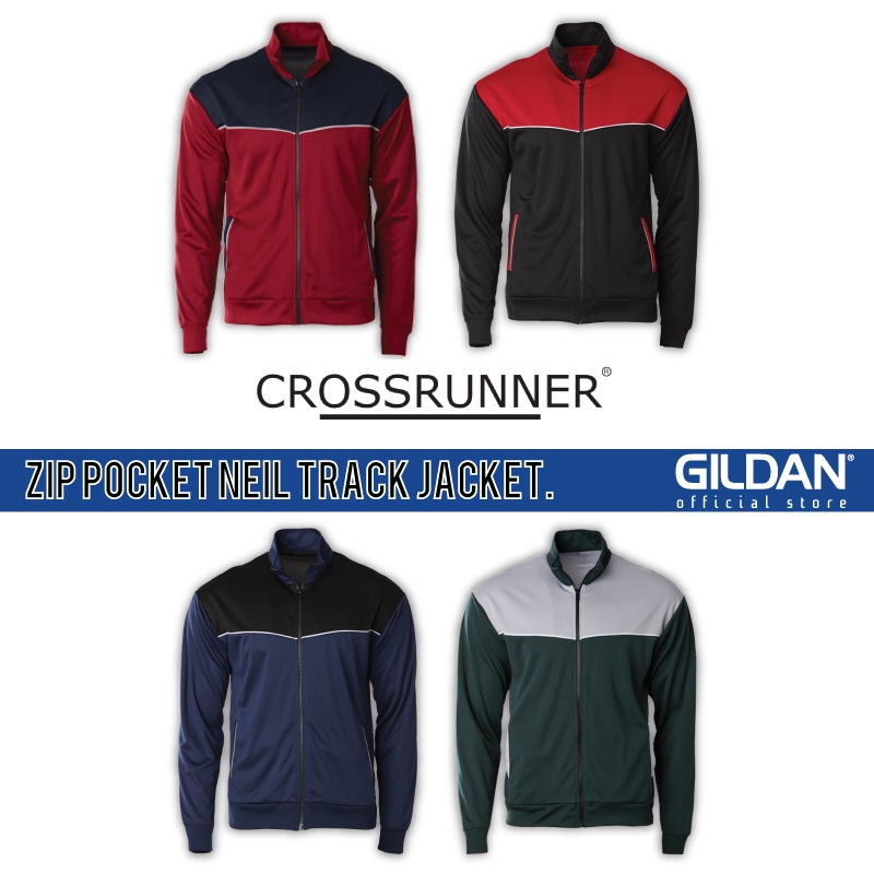 CROSSRUNNER Unisex Neil Training Tracksuit Set - Maroon Forest Green ...