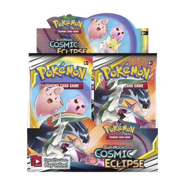 Pokémon TCG: Sun & Moon 12 Cosmic Eclipse Booster Display Box (36 Packs ...