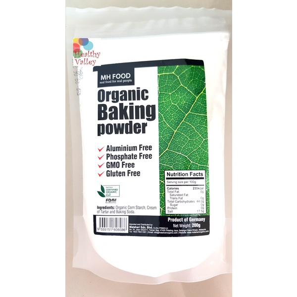 MH Food Organic Baking Powder 200g📣 | Shopee Malaysia