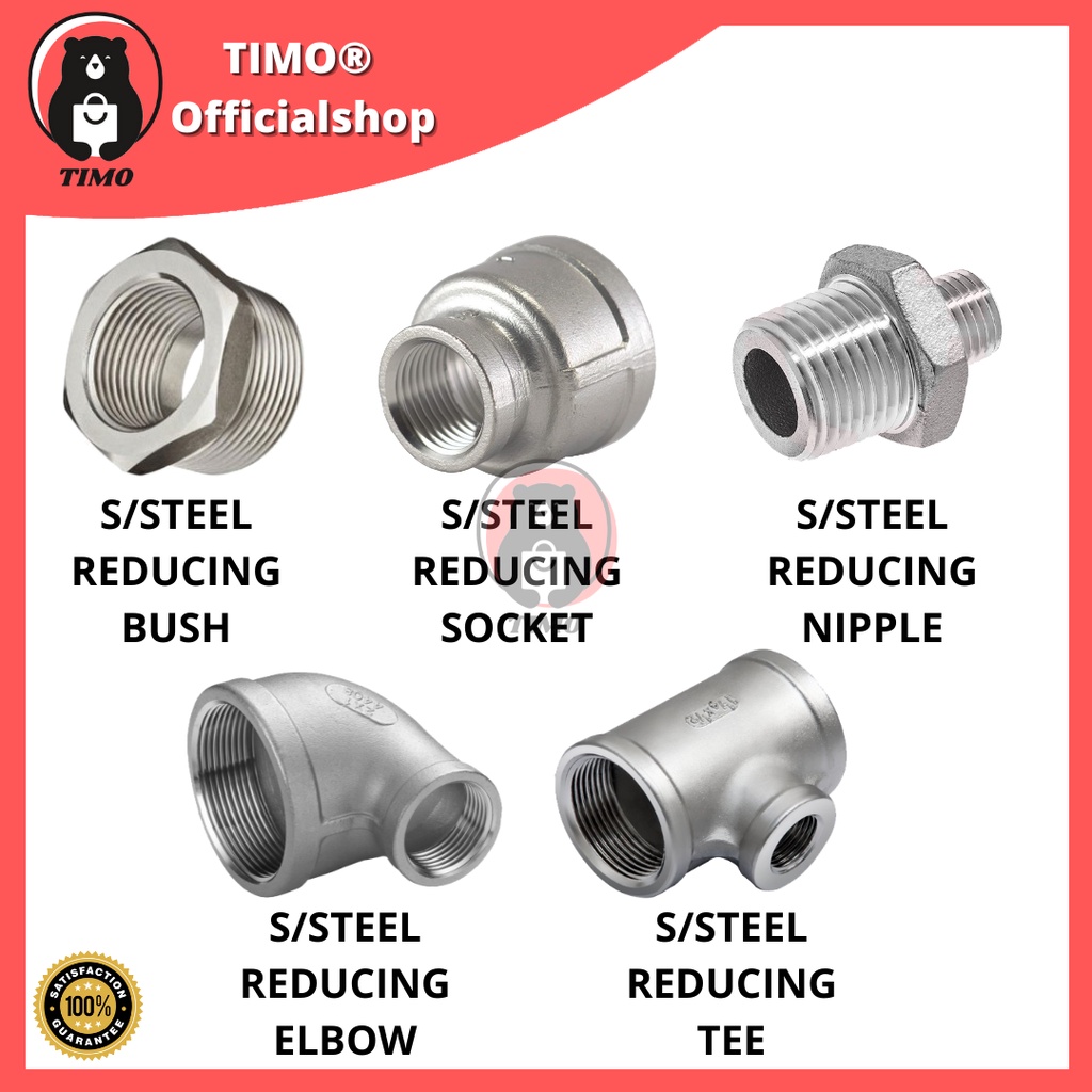 Stainless Steel Reducing Socket Multi Type Pipe Fitting Connectors ...
