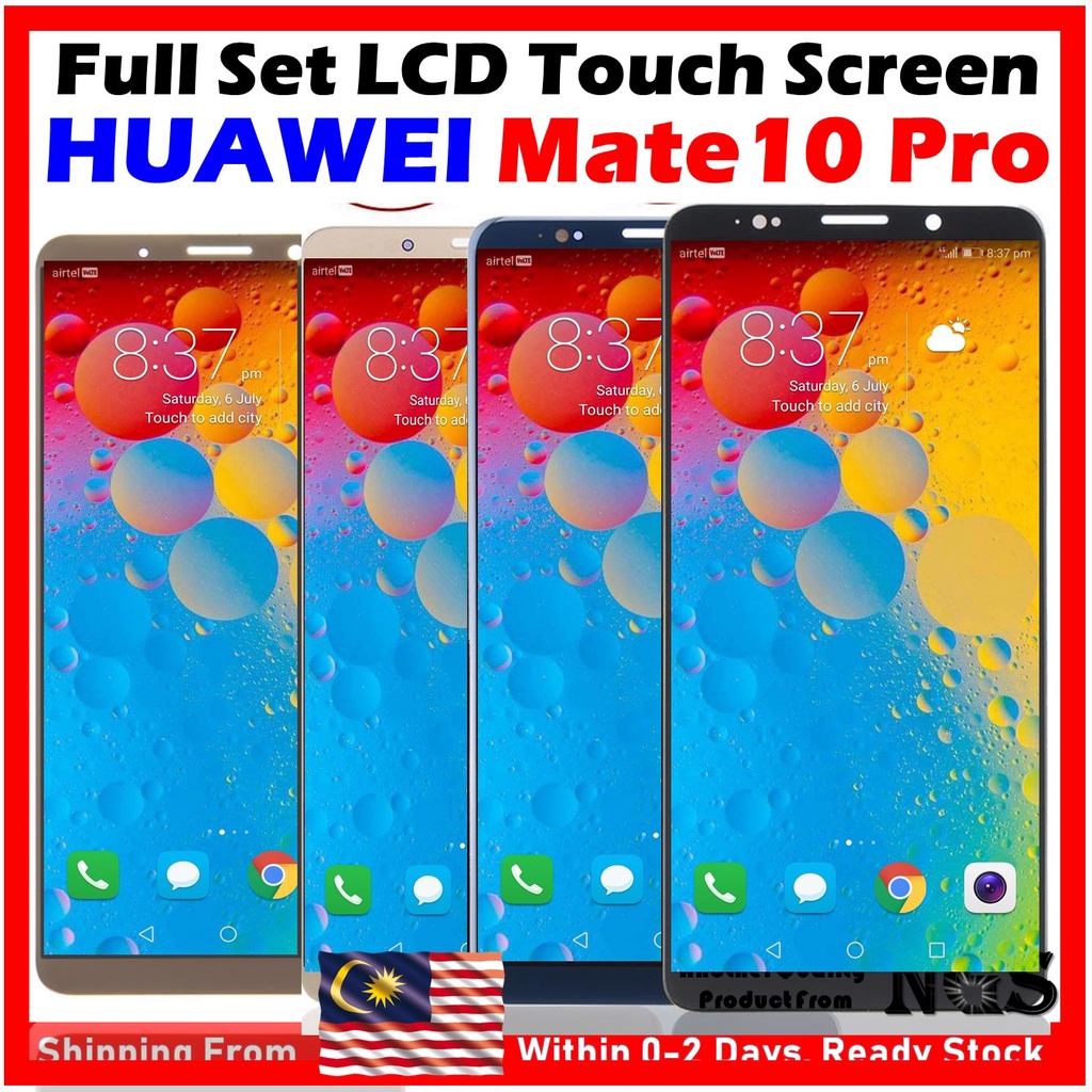 ORI OLED Panel NGS Brand Full Set LCD Touch Screen Compatible For HUAWEI Mate 10 Pro | Shopee ...