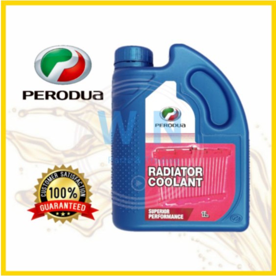 ORIGINAL PERODUA RADIATOR COOLANT RED 1 LITER MYVI ALZA AXIA BEZZA ...