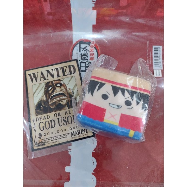 [official Product Luffy square teddy bear | Shopee Malaysia