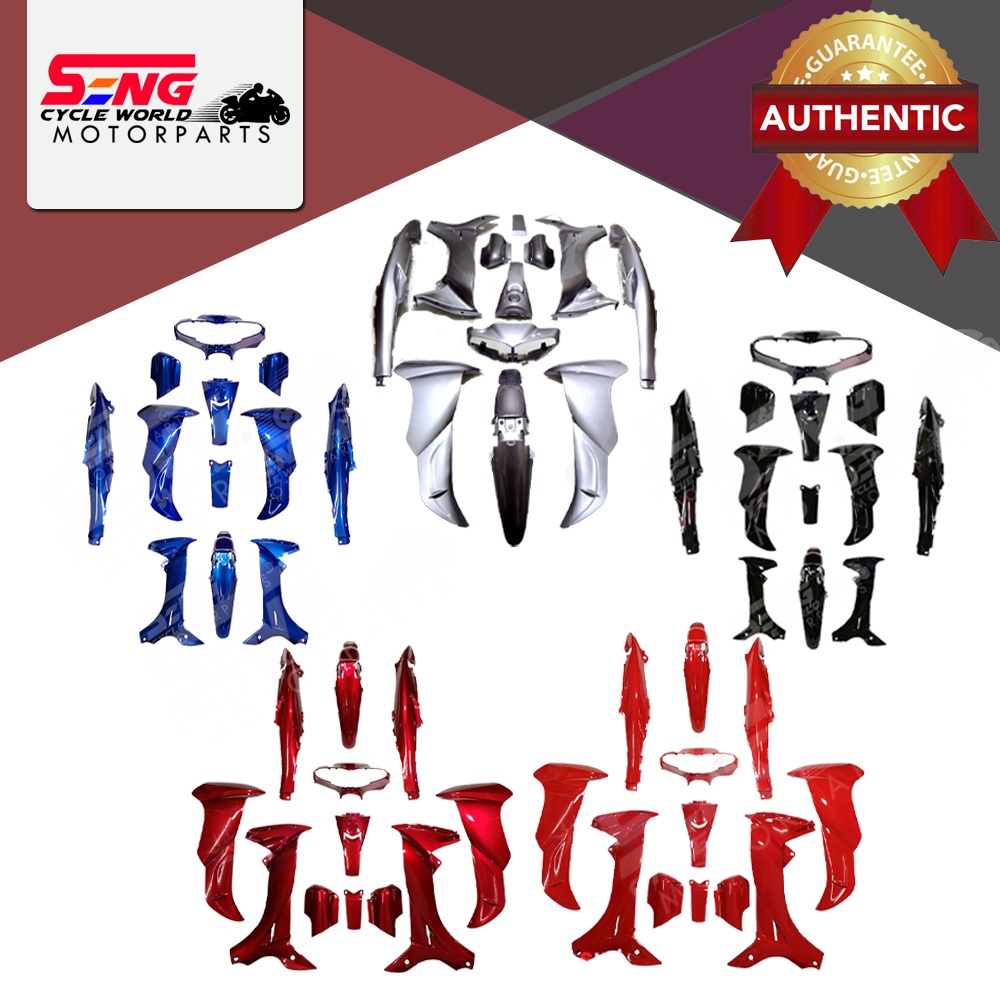 YAMAHA LAGENDA SRL110 COLOUR PARTS / BODY COVER / COVER SET - VRC RED ...