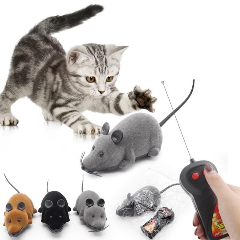 😸 Toys 🐶Wireless Remote Control Mouse Electronic RC Rat Mice Toy ...
