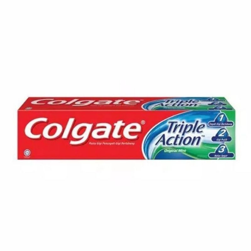 Colgate Triple Action Toothpaste 180 Gr - Toothpaste - Odol Colgate ...