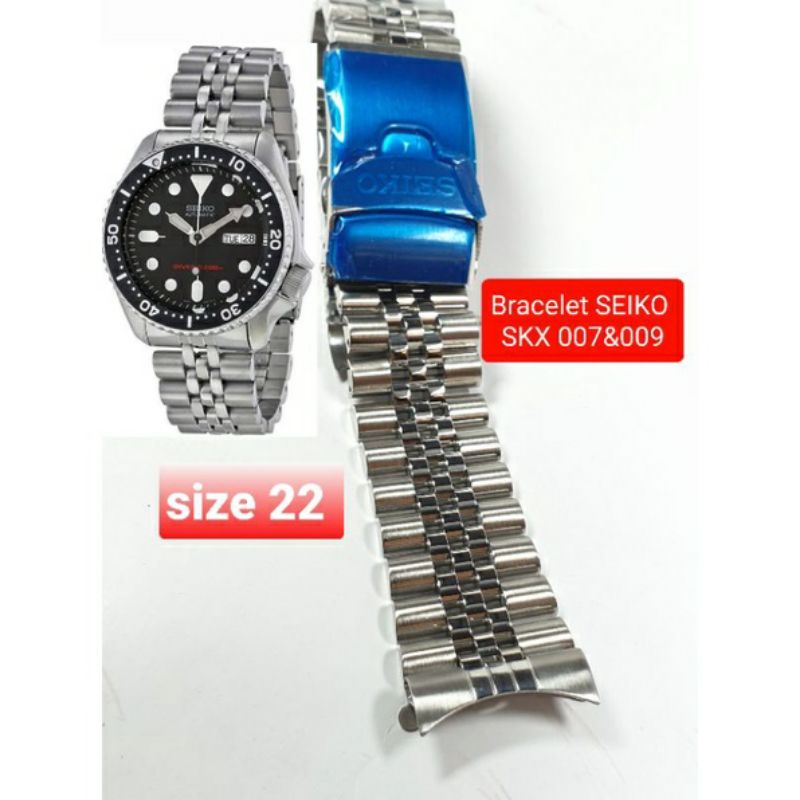 Seiko DIVER JUBILE WATCH CHAIN STRAP SEIKO SKX007 SKX009 CHAIN STRAP ...