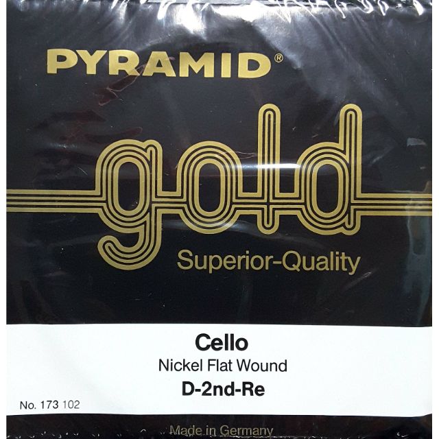 Pyramid Gold Cello String No.2d Made in Germany Free Shipping | Shopee ...