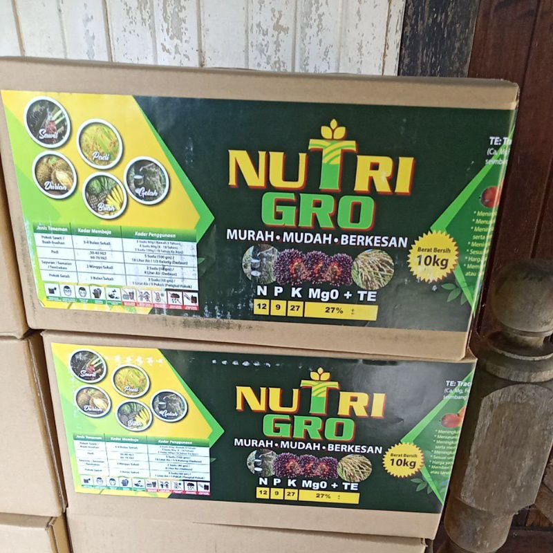 Baja Nutri Gro Baja Terbaik ( Kotak ) Terhad 2 kotak setiap transaksi ...