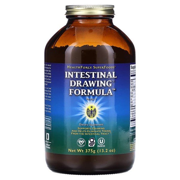HealthForce Superfoods, Intestinal Drawing Formula, Version 7 , 13.2 oz ...