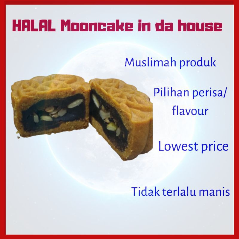 [MUSLIMS Product]Mooncake homemade muslimah-cake-pastri-kudapan-flavour ...