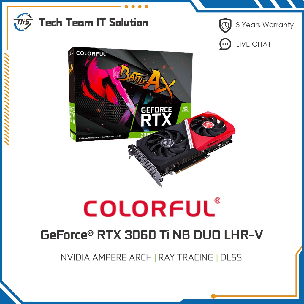 Colorful GeForce RTX 3060 Ti NB DUO G6X-V | Shopee Malaysia