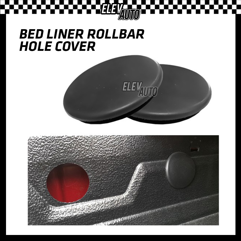 Bed Liner Rollbar Hole Cover 4x4 4WD Roll Bar Stopper Rubber Cap Hilux ...