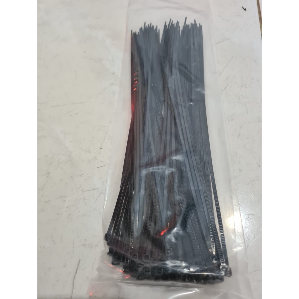 (Package of 100 pcs) Cable Ties 2.5x250mm (25cm) | Shopee Malaysia