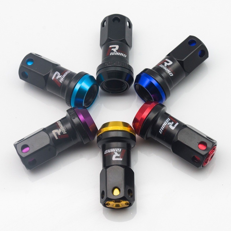 Racing Nut & Lock (Tayar Nut Panjang) Wheel Nut Sport Rim (Besi) M12x1 ...