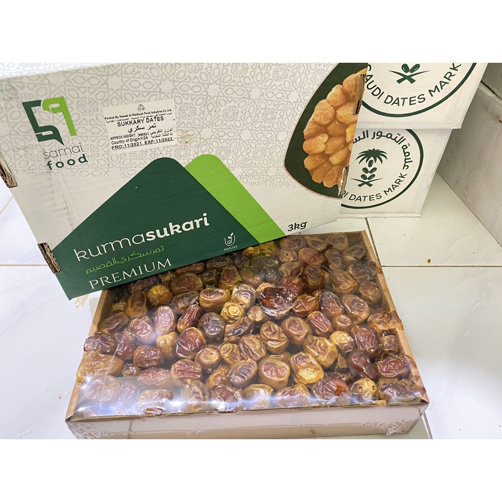 Sukari Premium food Dates Same 3kg | Shopee Malaysia