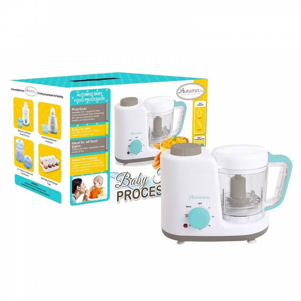 AUTUMNZ - 2-in-1 Baby Food Processor (Steam & Blend) | Shopee Malaysia