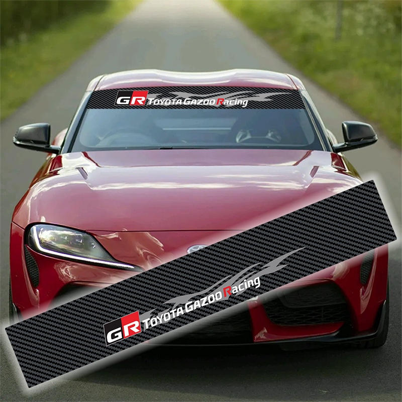 Car Accessories GR Sport Car Front Gear Stickers Front and Rear ...