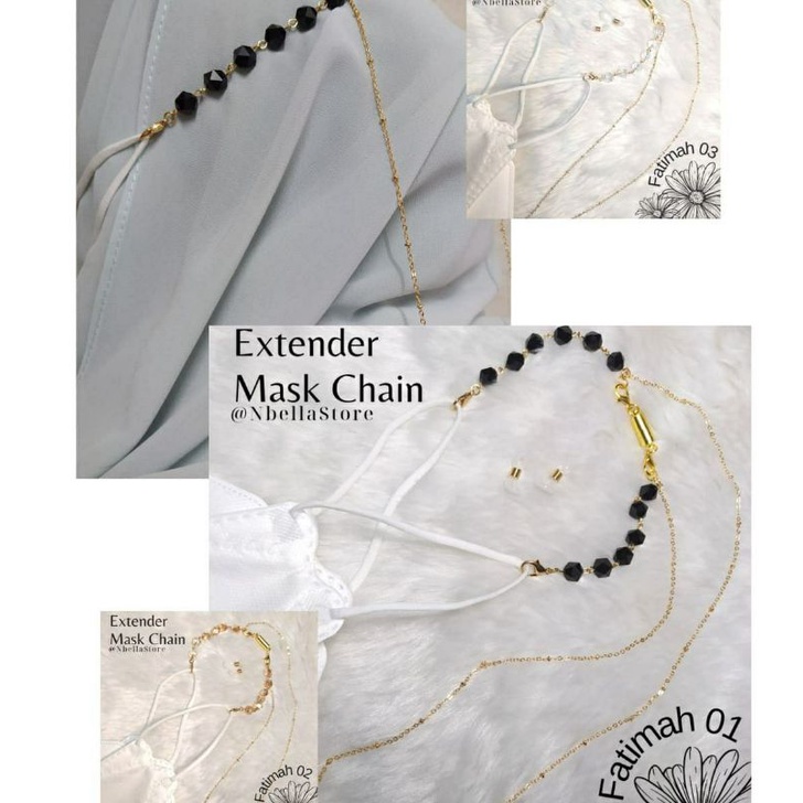Extender Mask Chain Magnet Hijab | Shopee Malaysia