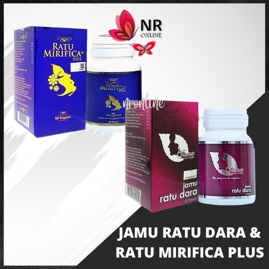 Jamu Ratu Dara 60 Kapsul + Jamu Ratu Mirifica Plus 60 Kapsul | Shopee ...