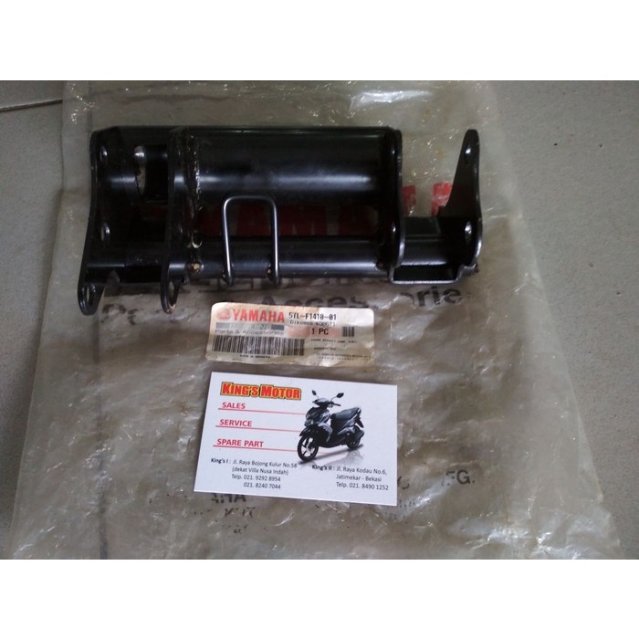 Engine MOUNTING MIO, SOUL, FINO (5TL F1410) Original YAMAHA (Code A 010 ...