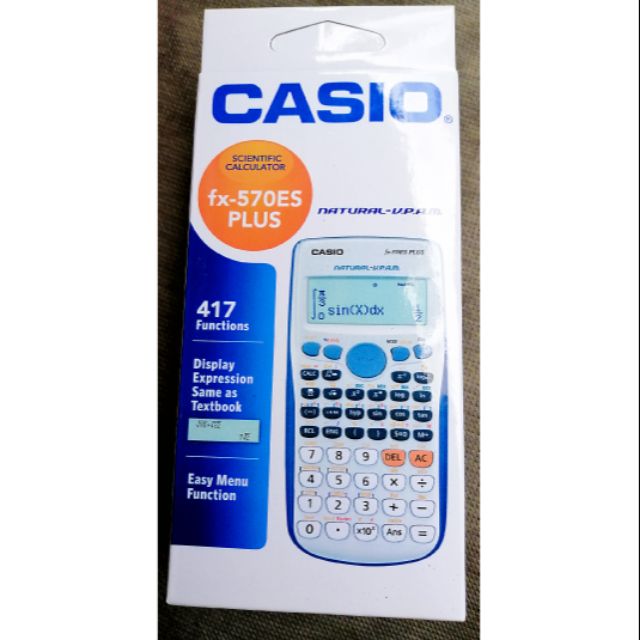 Casio fx-570es plus scientific calculator READY STOCK ON KL, | Shopee ...