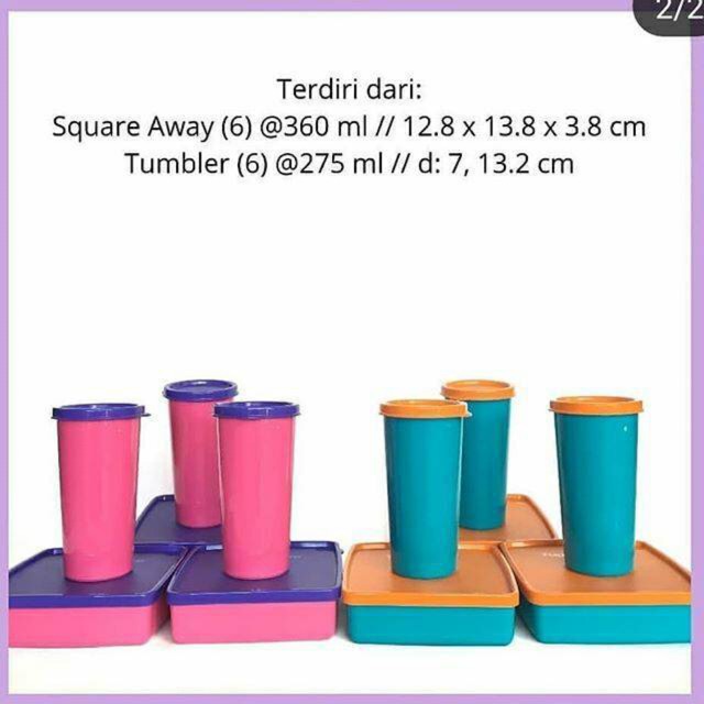 Tupperware Happy Days Set (12pcs) | Shopee Malaysia