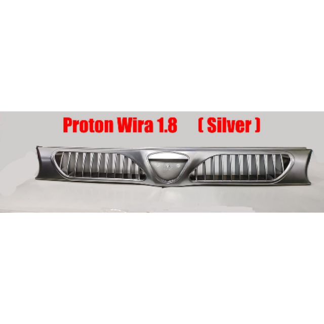 PROTON WIRA 1.8 FRONT GRILL - SILVER | Shopee Malaysia