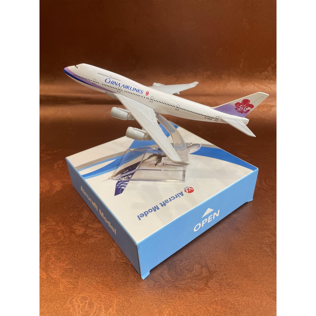 Taiwan China Airlines B747 Aircraft Model 16cm Die-cast Metal Airplane ...