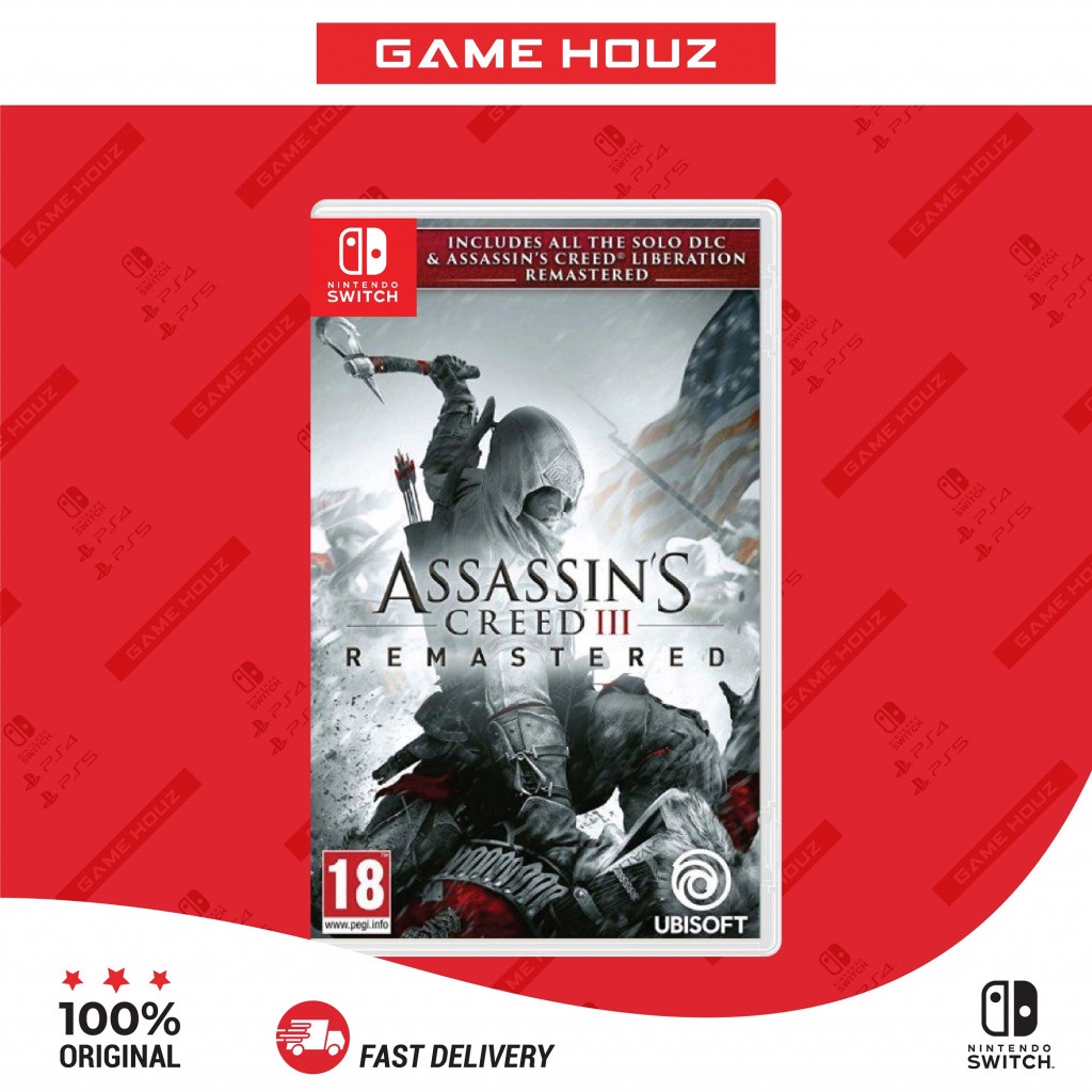 (Nintendo Switch) Assassin's Creed III Remastered - NEW/USED | Shopee ...