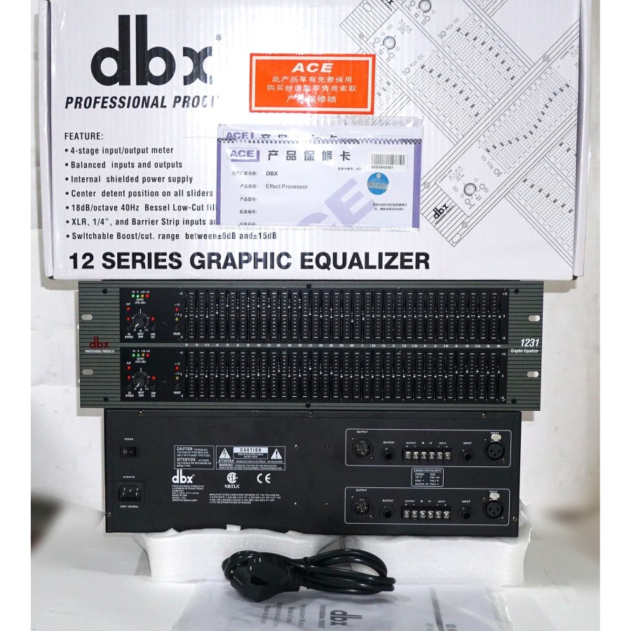 Equalizer DBX 1231 (2 x 31 Channel) | Shopee Malaysia