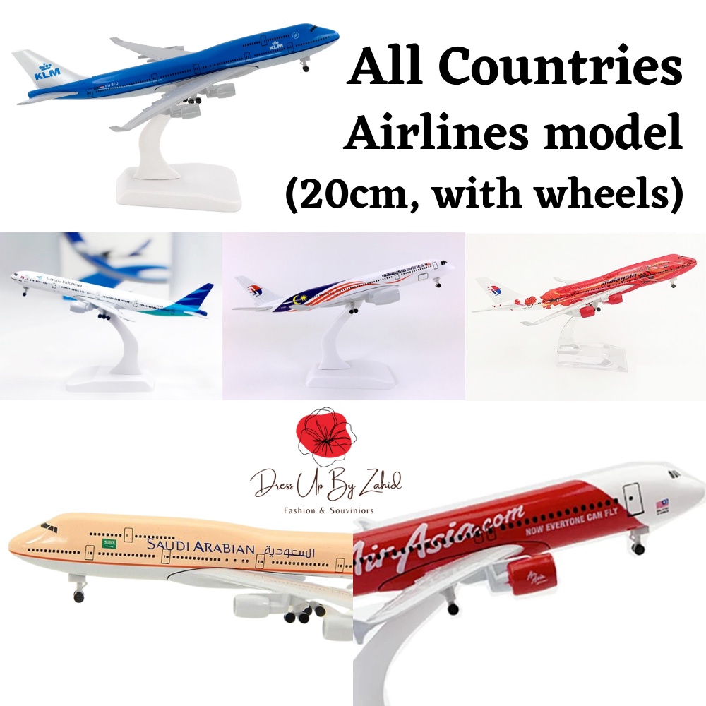 Aircraft Model Die-cast Metal Airplane 20CM / All Country’s Aircraft ...