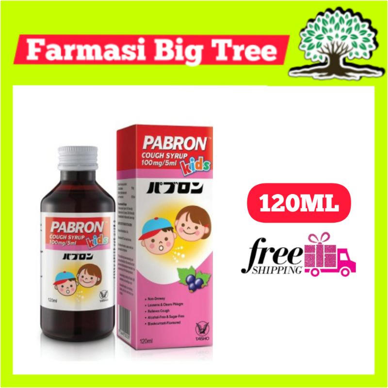 PABRON KIDS COUGH SYRUP 120ml - Ubat batuk berkahak (kanak-kanak ...