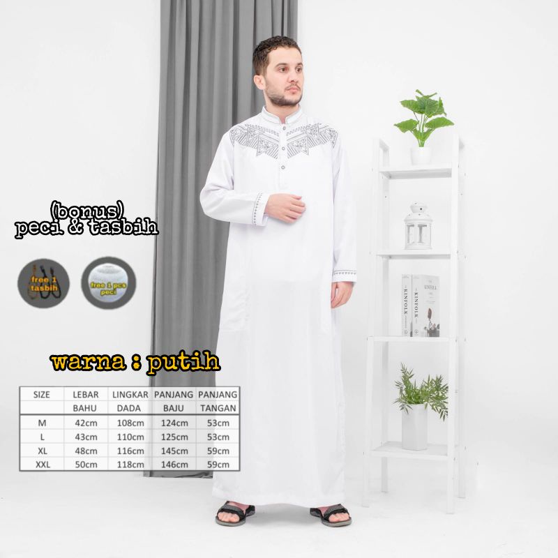 Muslim Clothes For Men alhairy Robes Long Sleeve premium original ...
