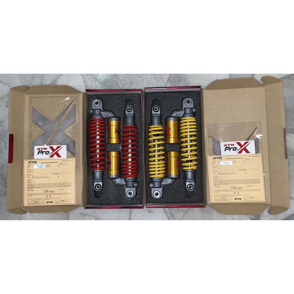 RXZ & EX5 Pro-X Tank KAYABA KYB Rear Absorber | Shopee Malaysia