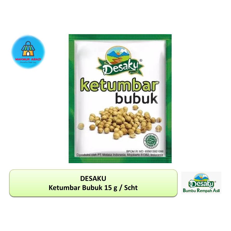 Desaku Coriander Powder 1 Sachet 15 g || Makmur Abadi Official Store ...