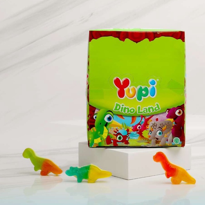 Yupi gummy candy jelly burger seaworld icecream dino 8gr each pack ...