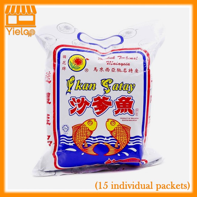 Ikan Satay 15s x 3g Lee Chuan Cap Bunga Raya Satay Fish | Shopee Malaysia