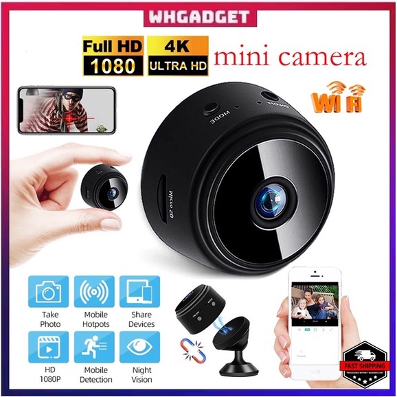 A9 Mini Cemera 1080P HD WIFI CCTV Ip Camera Night Version Voice Video ...