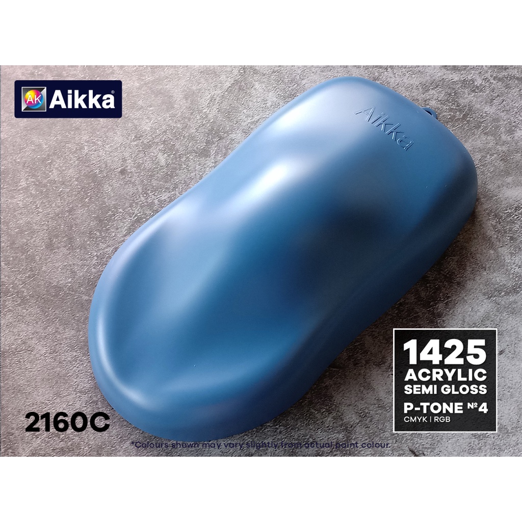 AIKKA Paint PANTONE Colour 2160C / 1425 ACRYLIC SEMI GLOSS PAINT ...
