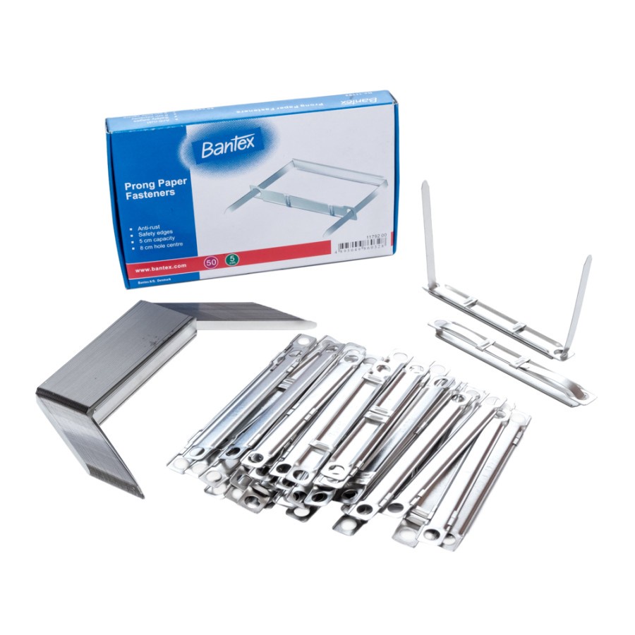 Bantex Prong Paper Fasteners (50Pcs) | Shopee Malaysia