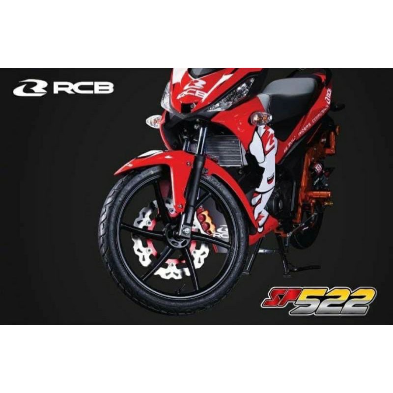 SPORT RIM RS150 RCB SP522 (160/160x17) & (185/250x17) BK/GOLD | Shopee ...