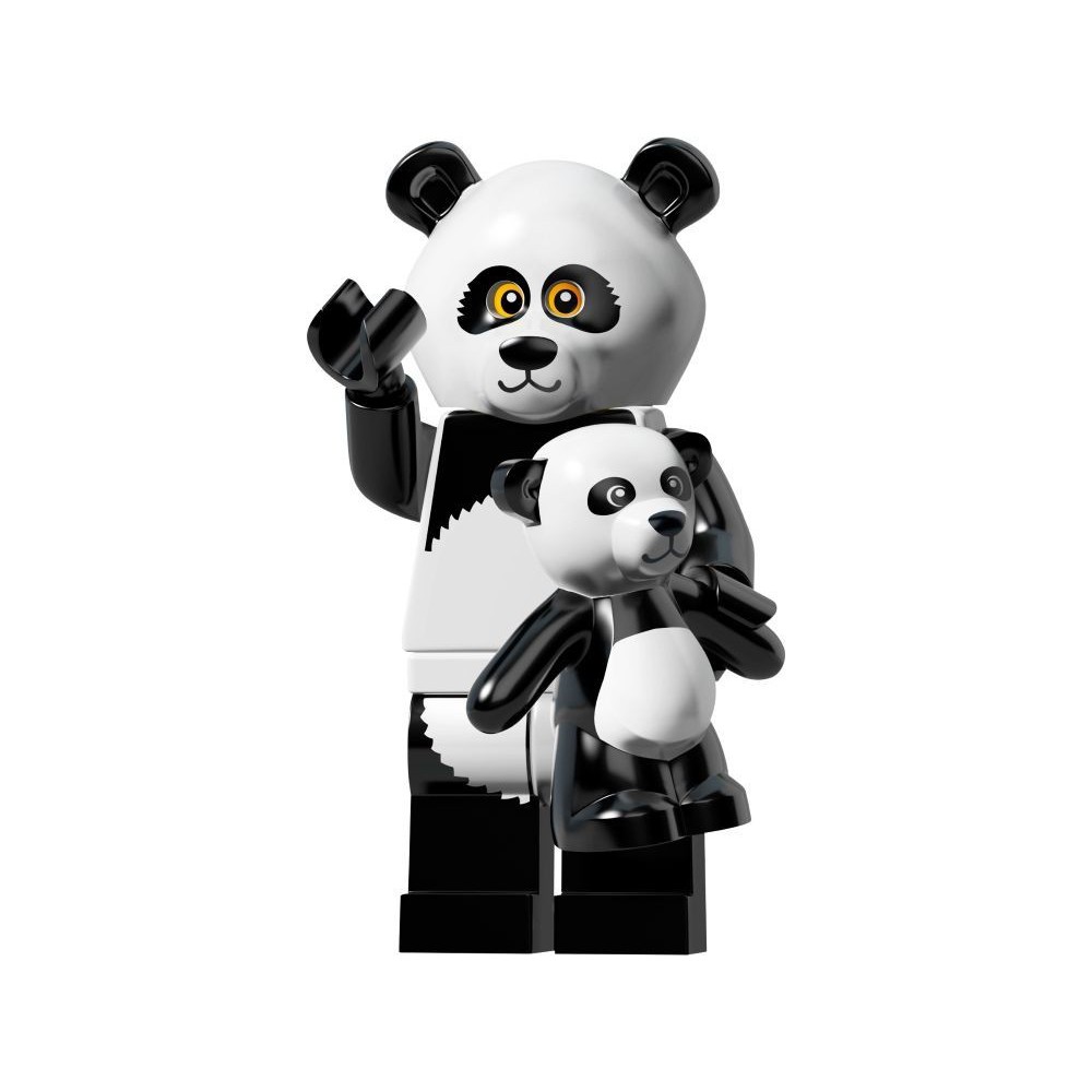 Lego Movie Series Minifigure - The Panda Suit Guy | Shopee Malaysia
