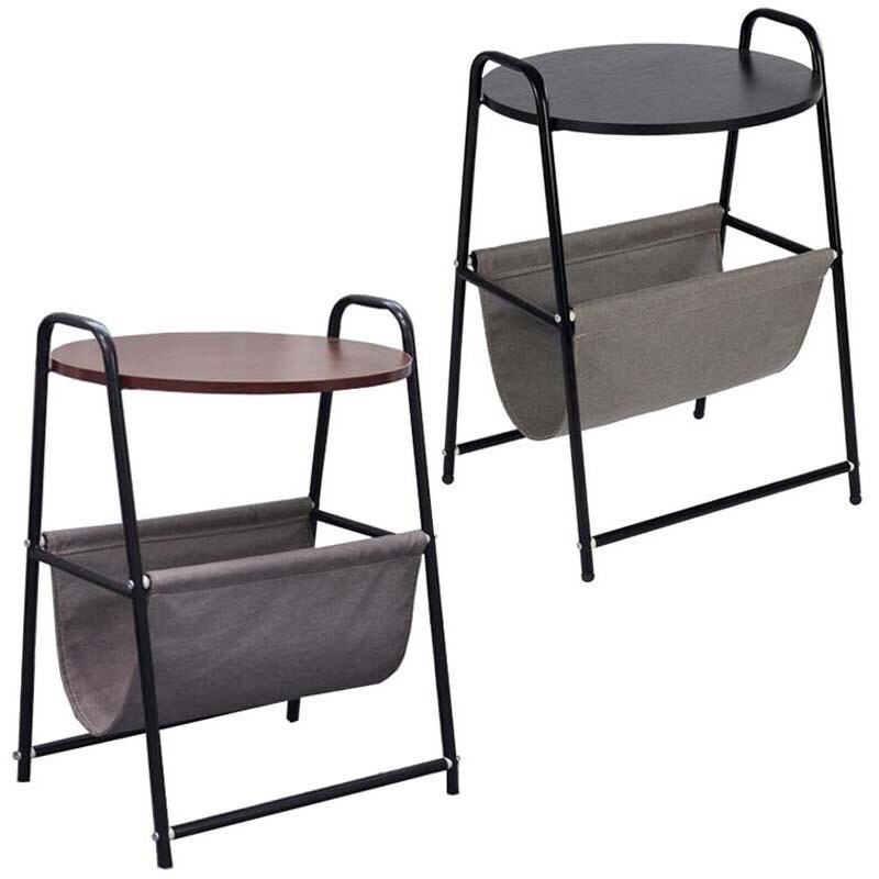 MINI-SIDE TABLE BEDROOM STORAGE BOOKSHELF BEDSIDE STORAGE SMALL COFFEE ...