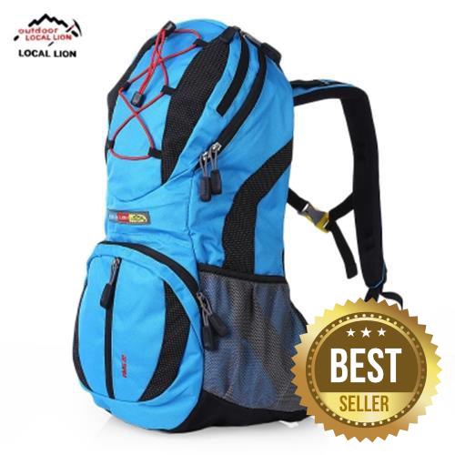 LOCAL LION 459 OUTDOORS HYDRATION BACKPACK (BLUE) | Shopee Malaysia
