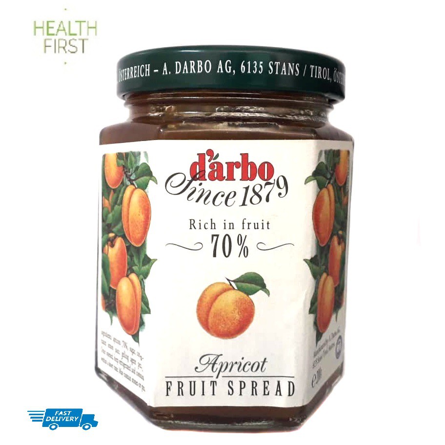 Darbo Forest Berries/Blueberry/Apricot/Strawberry Double Fruit Spread ...