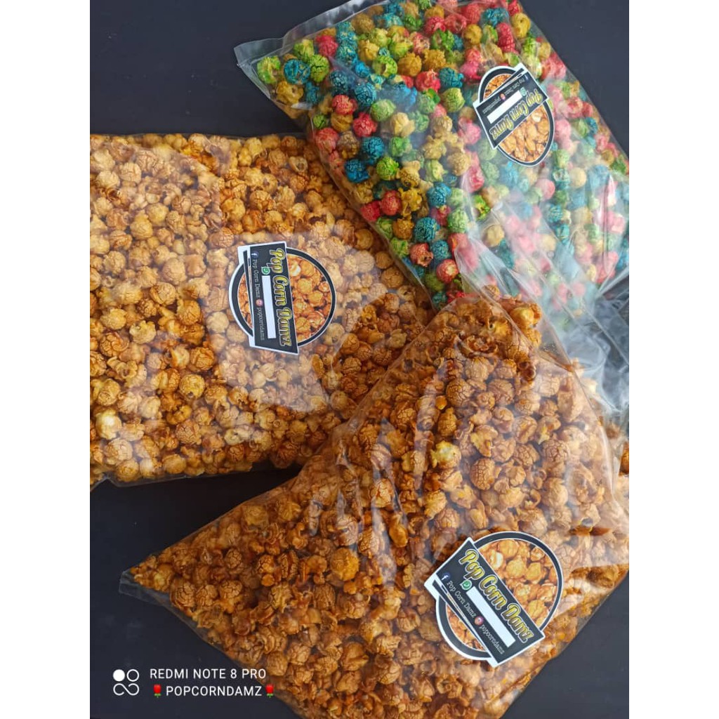 🔥🔥24 HOUR POS🔥🔥 READY STOCK!! POP CORN DAMZ FULLY COATED CARAMEL ...