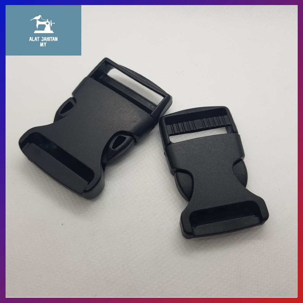 Plastic Buckle Cord Lock / Side Release Buckle Lock (1pc) | Shopee Malaysia