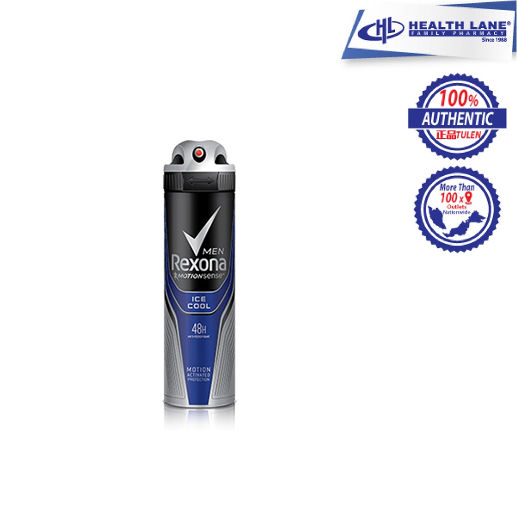 REXONA DEO SPRAY ICE COOL (MEN) 135ML | Shopee Malaysia