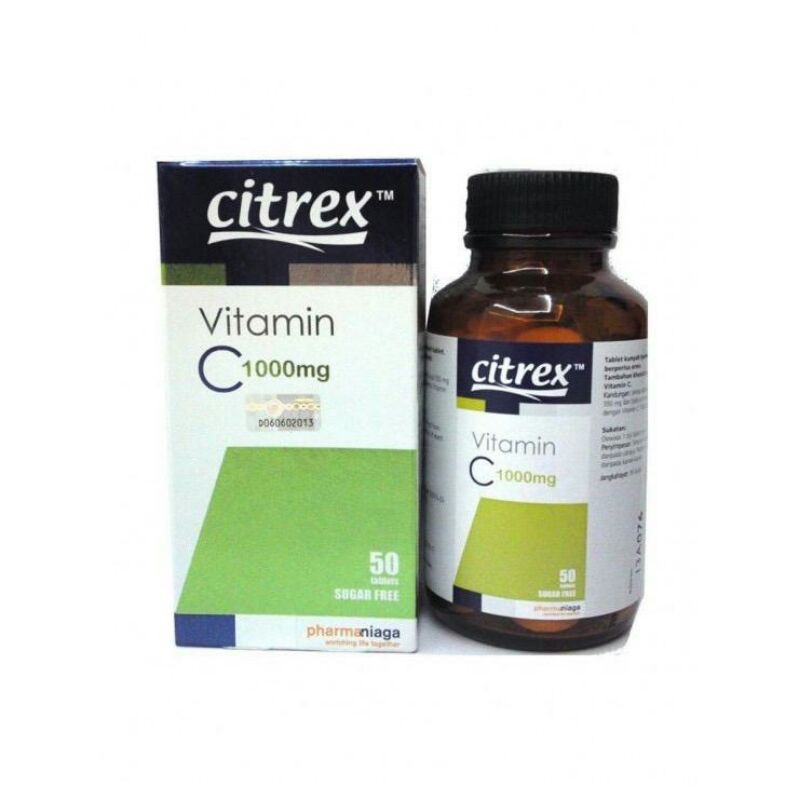 Citrex Vitamin c 1000mg 50's chewable sugar free | Shopee Malaysia